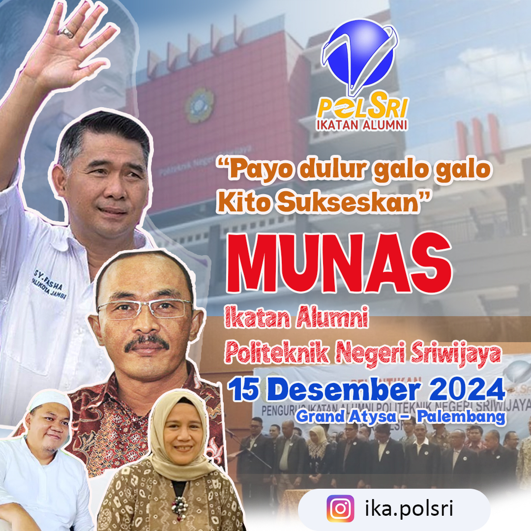 Tentang Bakal Calon Ketua Umum IKA Polsri